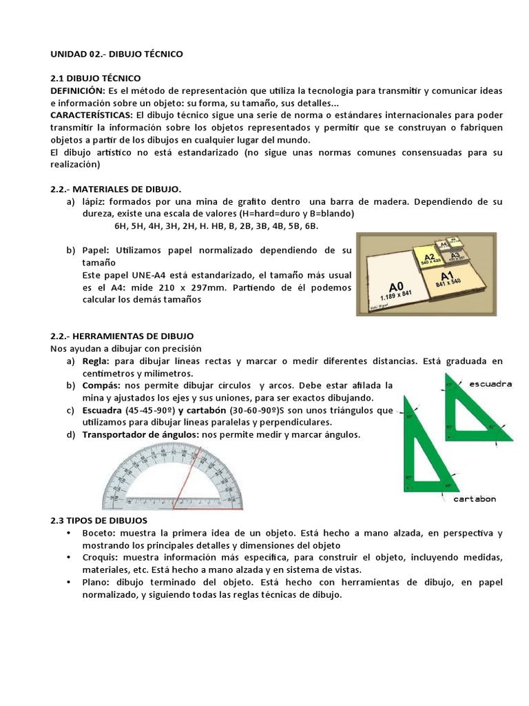 Introducción al Dibujo Técnico | PDF | Dibujo | Perspectiva (Gráfica)