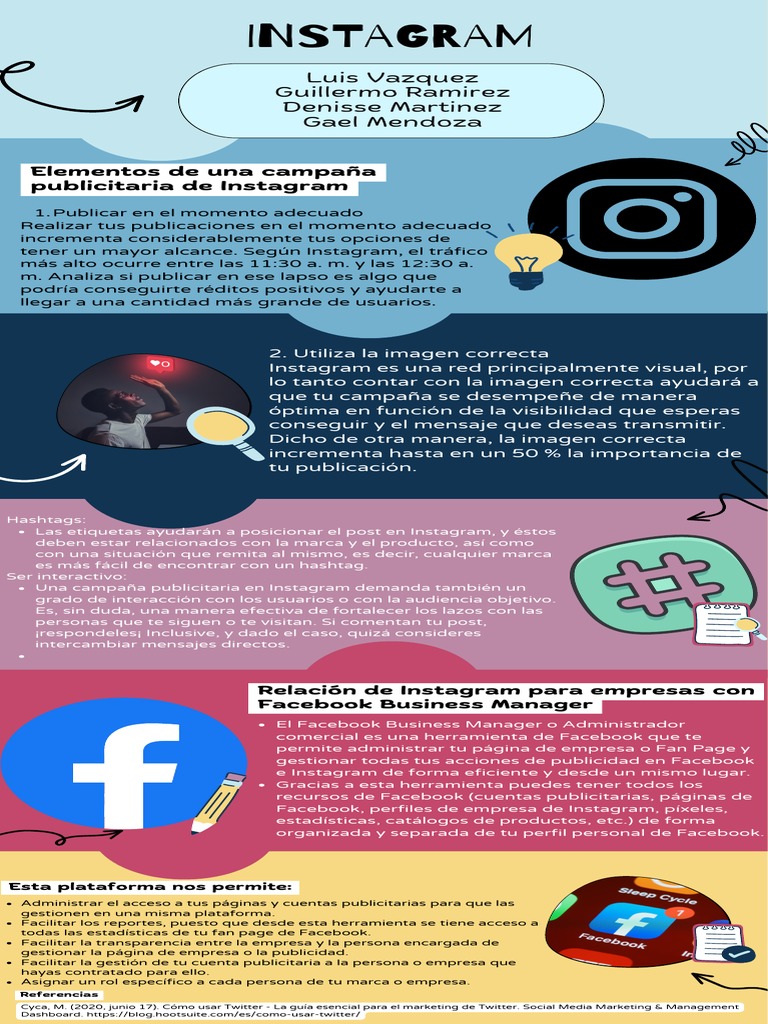INFOGRAFIA Instagram | PDF | Publicidad | Facebook