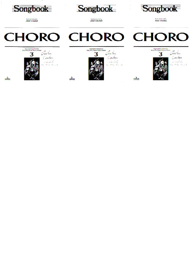 Songbook Choro Vol 3 2 PDF Free | PDF