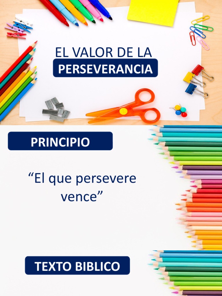 El Valor de La Perseverancia | PDF