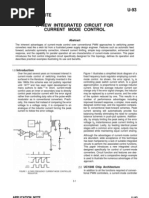 UC3842 Current-Mode Control Guide | PDF | Electronic Oscillator | Amplifier