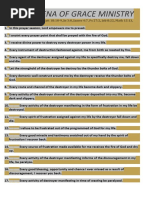 Prayer To Break Generational Curses PDF | PDF | Curse | Jesus