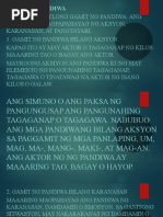 Balitaan Iskrip Sample Script For Newscasting in Filipino | PDF