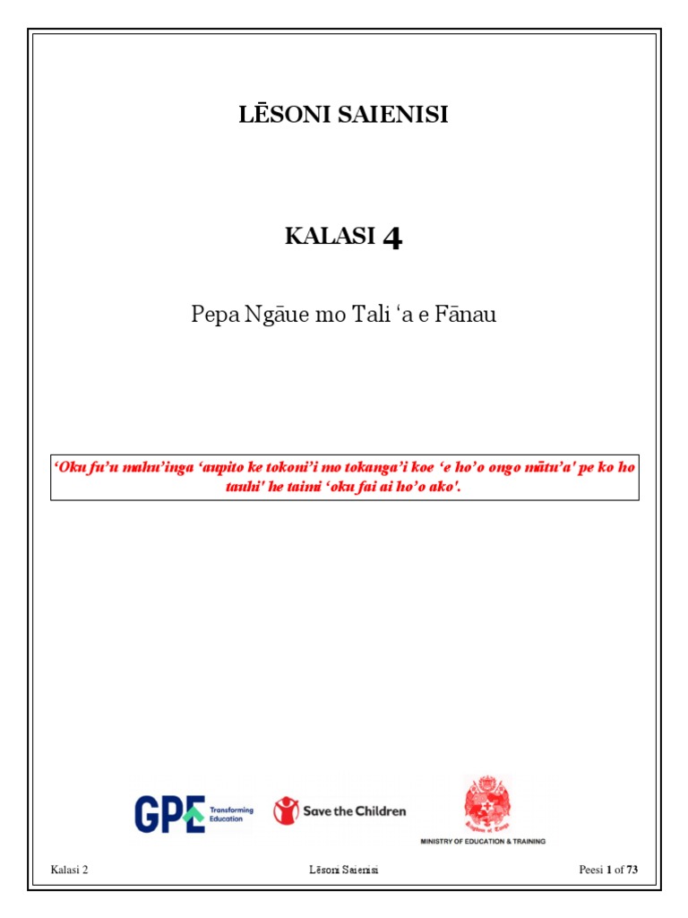 Class 4 Science - Scripts and Solutions - Heimuli | PDF