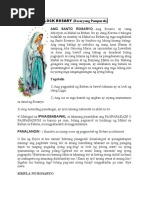 Tagalog Rosary Guide | PDF