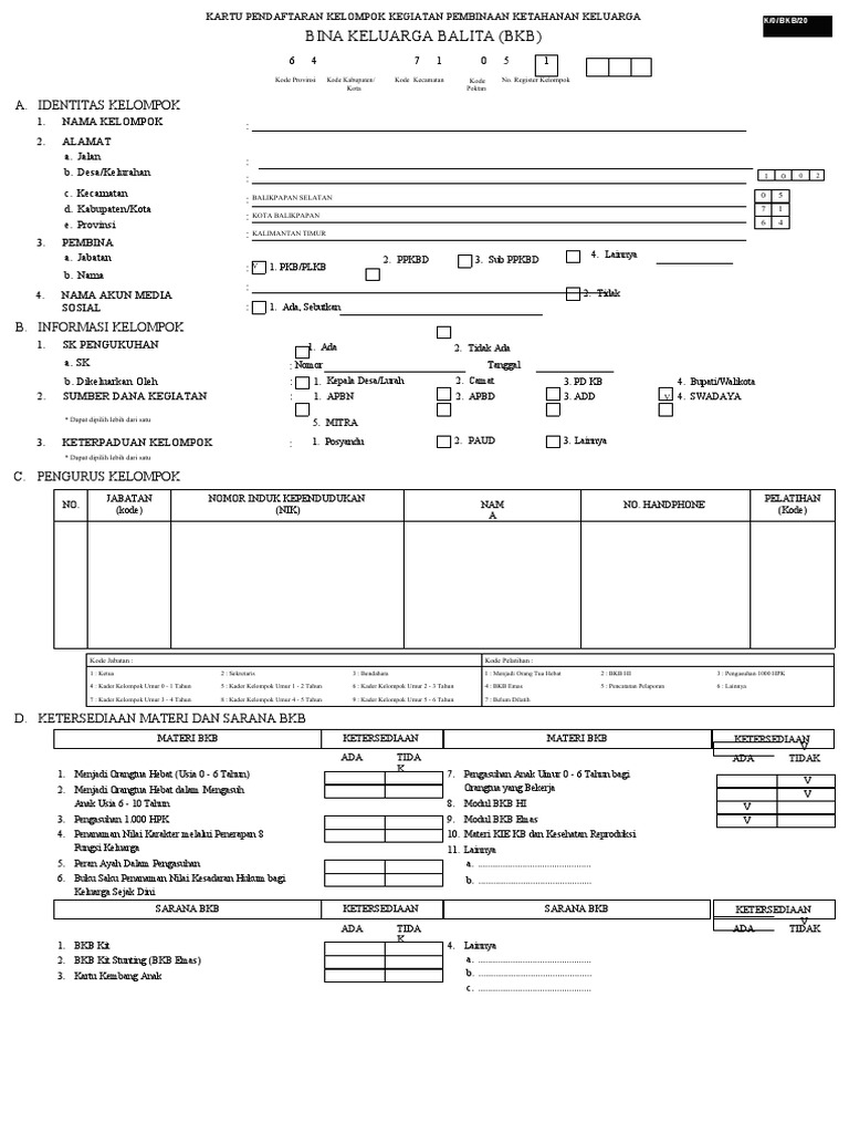 K0 Kelompok BKB | PDF
