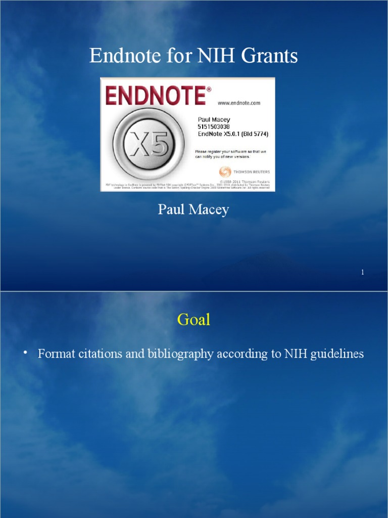 Endnote Tutorial v2 | PDF | Pub Med | Computing