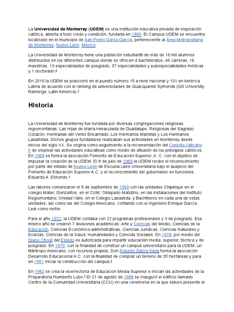 Udem | PDF