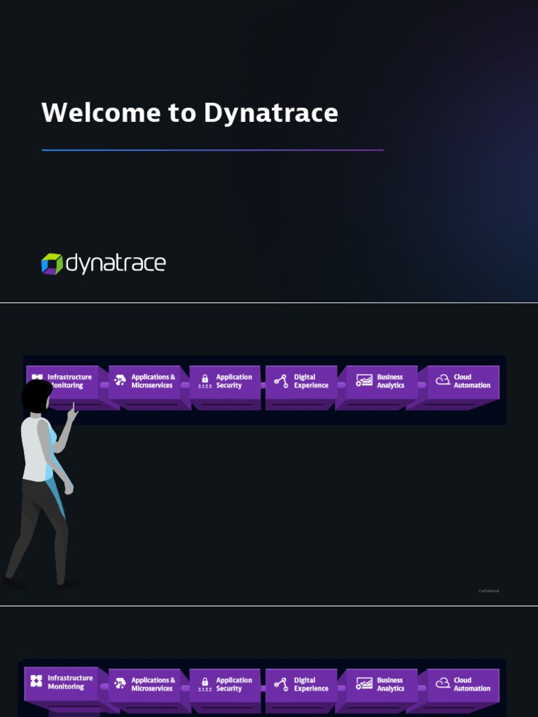 01 - Welcome - To - Dynatrace - PPT | PDF