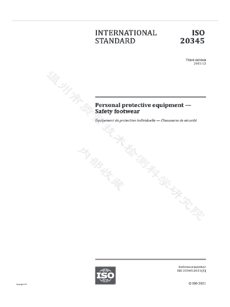 Iso 20345-2021 | PDF