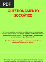Roteiro de Questionamento Socrático na TCC | PDF | Terapia cognitiva ...