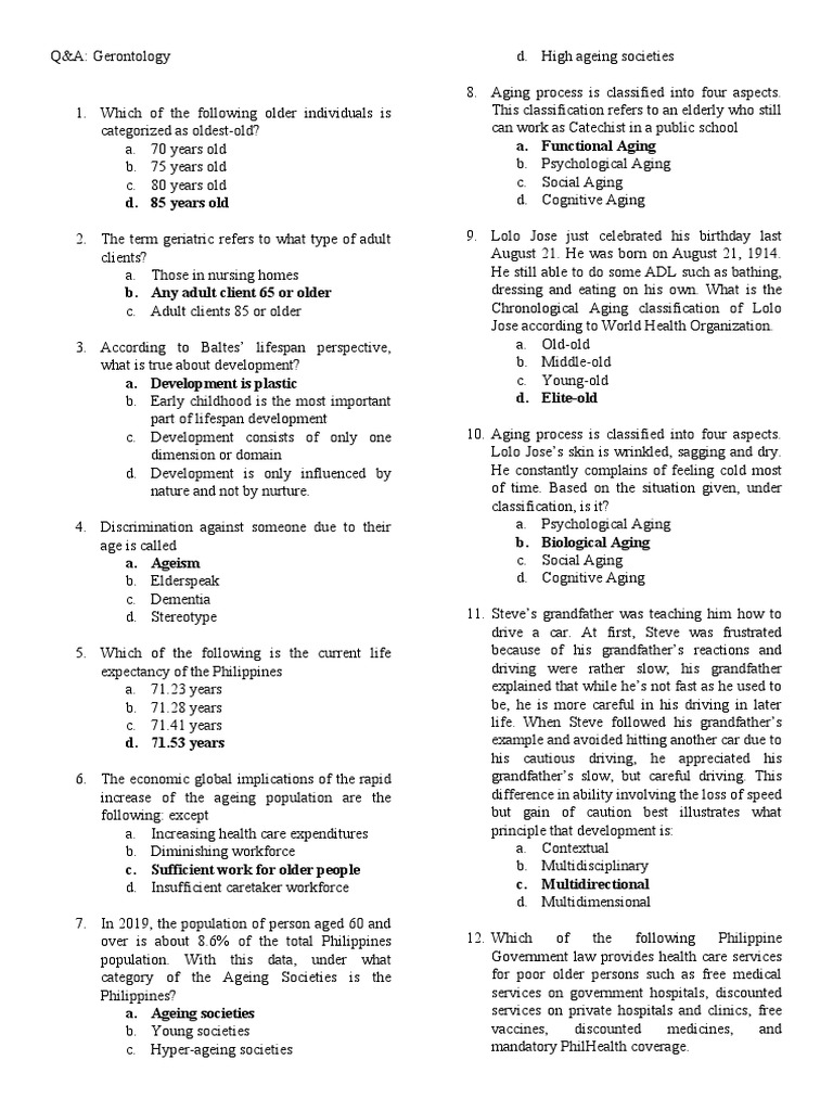 Geron | Download Free PDF | Ageing | Senescence