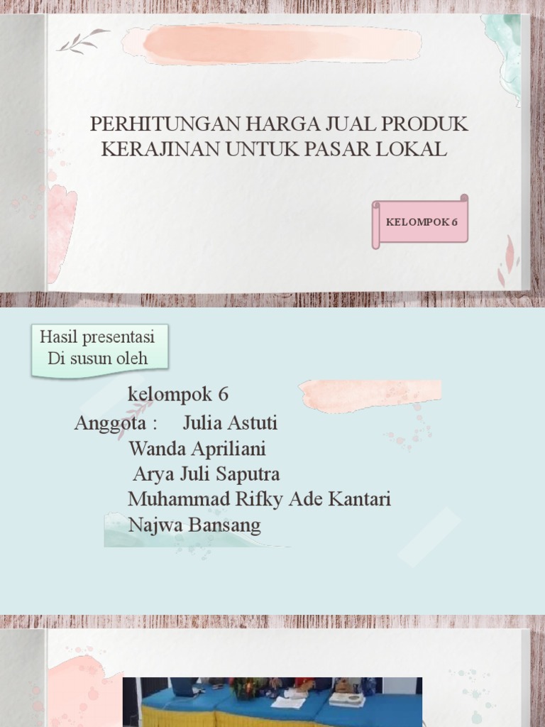 Presentasi Kelompok 6-1 | PDF
