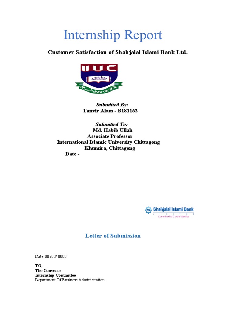 Internship Report | PDF | Business