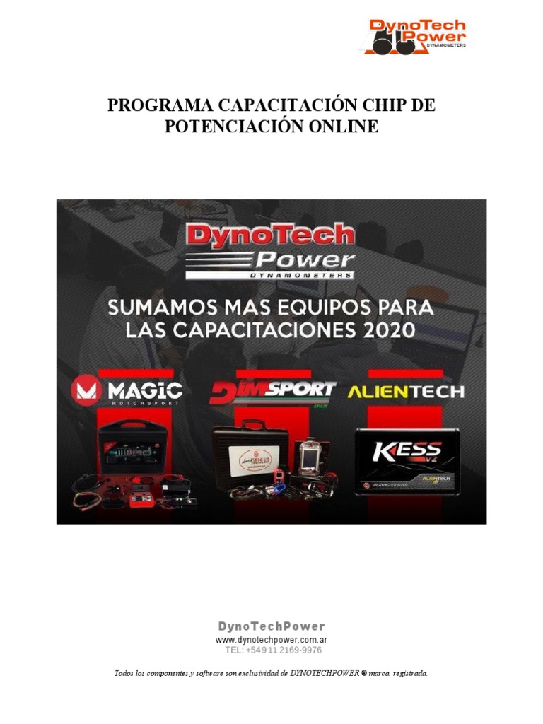 Curso Chip de Potenciación 2022 (Septiembre, Octubre) | PDF | Software | Informática