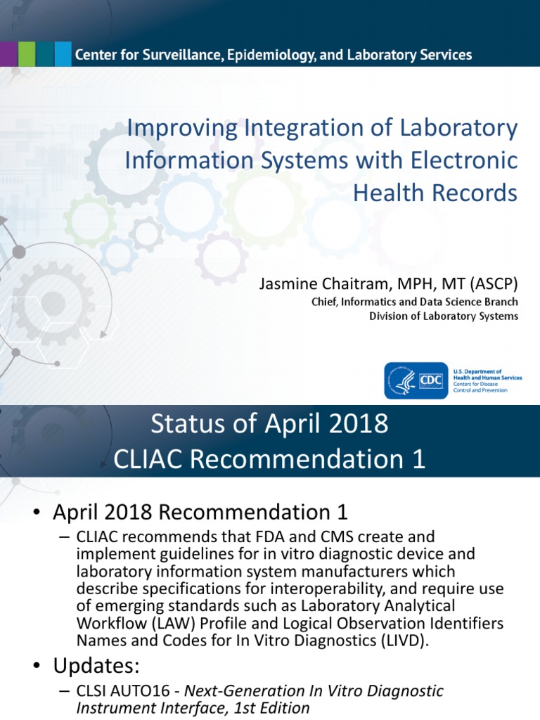 Improving Integration of LIS With Electronic Health Records | PDF | Interoperability | Laboratories
