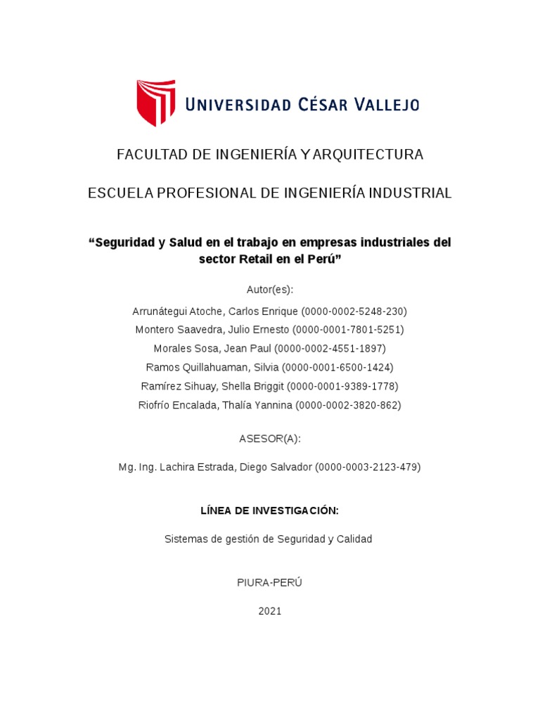 ART CULO DE REVISI N LITERARIA GRUPO 06 para Subir | PDF | Riesgo | Multa (pena)