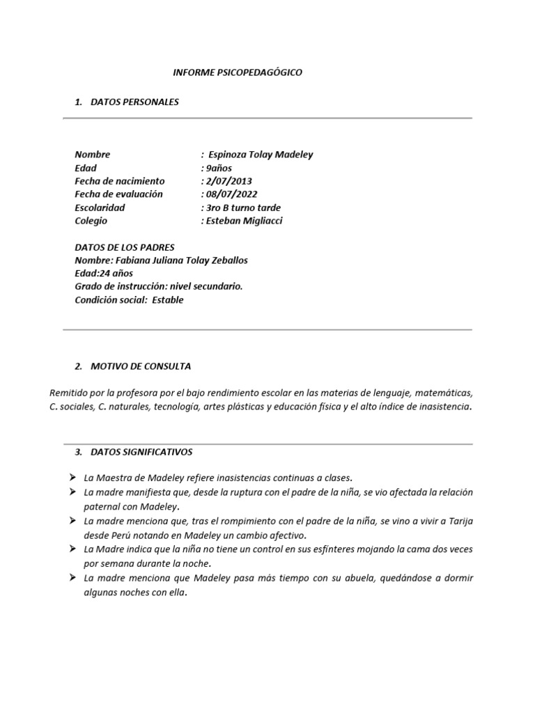 INFORME Ss Finalizado XXX | PDF | Las emociones | Memoria