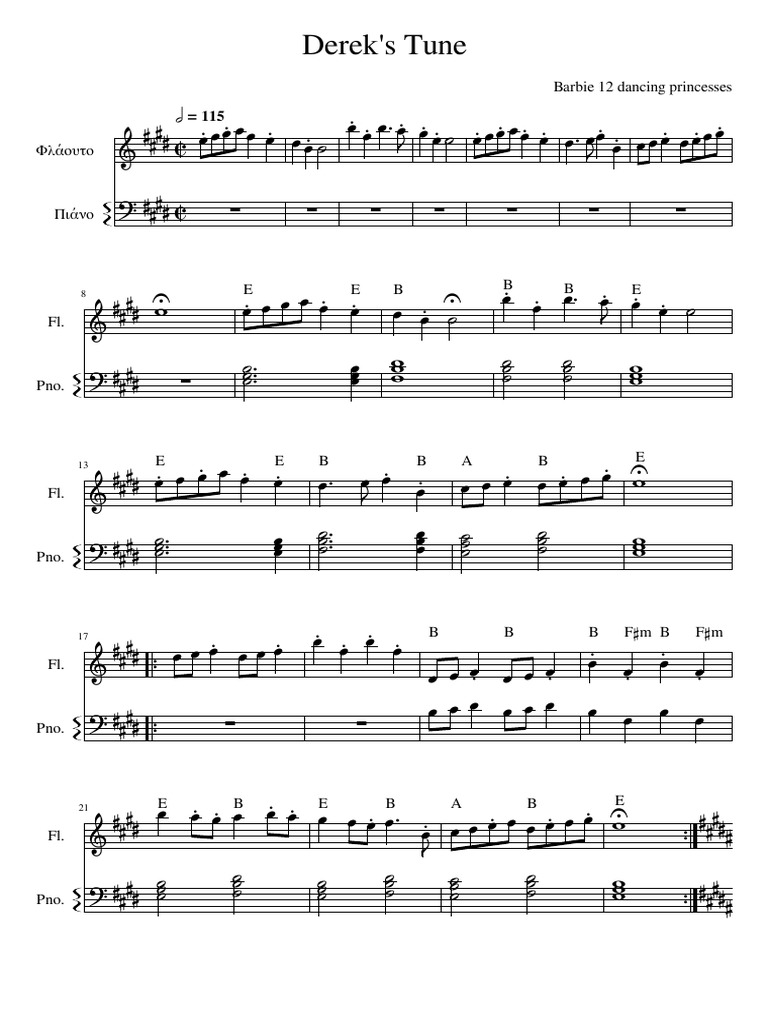 Dereks Tune | PDF