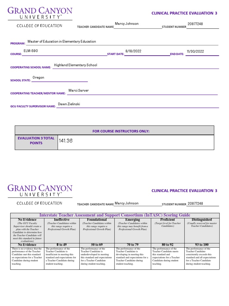 Elm 590 Observation 3 | PDF | Educational Assessment | Teaching Method
