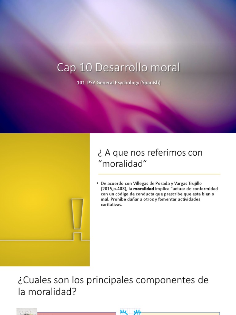 Cap 10 Desarrollo Moral GBF | PDF | Moralidad | Las emociones