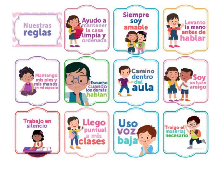Reglas de Clase Imprimir | PDF