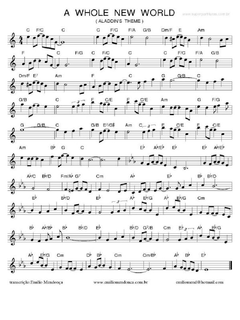 5 A Whole New World | PDF