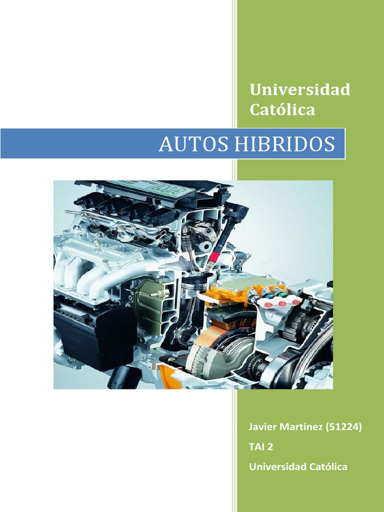 Historia de los Autos Híbridos | PDF | Vehículo Híbrido Eléctrico | Coche