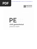 PE Civil - Structural Practice Exam | PDF | Beam (Structure) | Deep ...