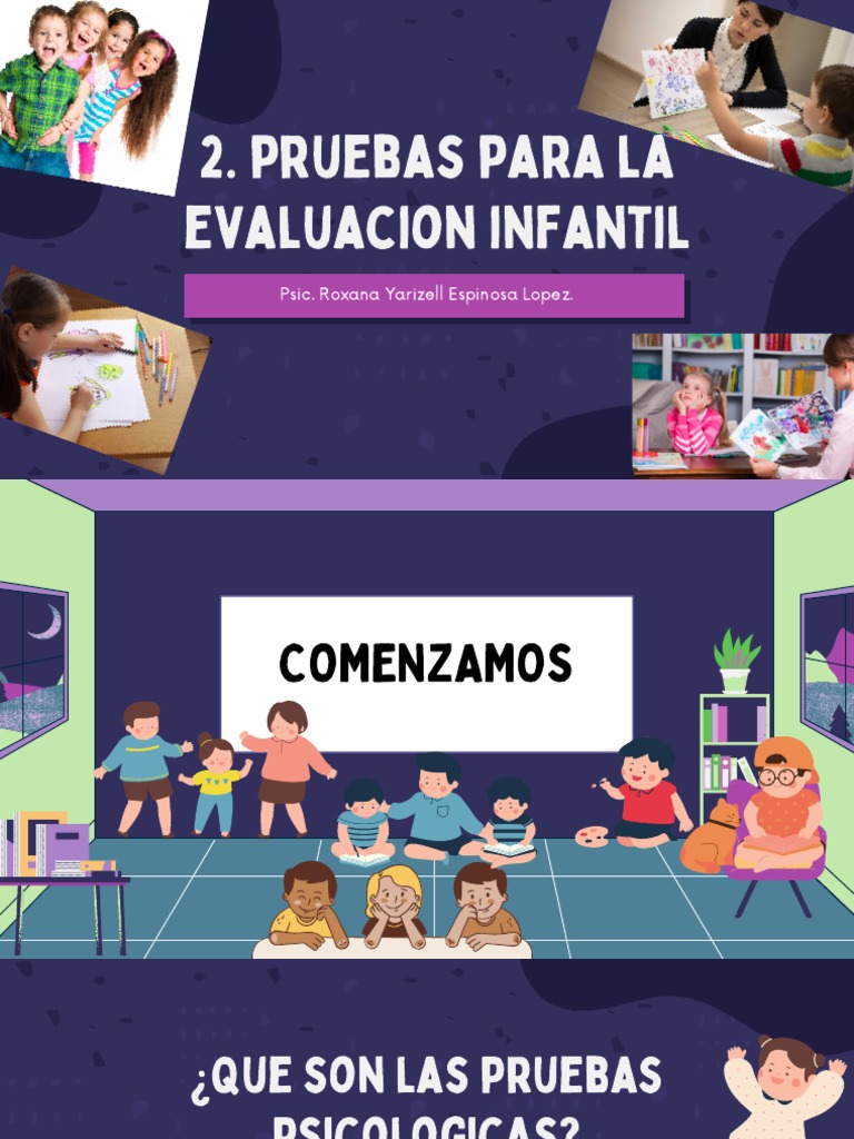 Clase 3 2. Pruebas para La Evaluacion Infantil (Raven Coloreado ...