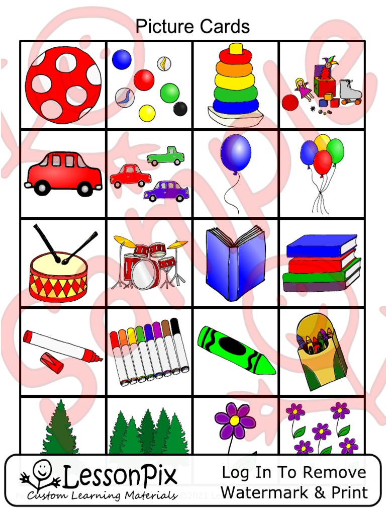 Singular Plural+Picture+Cards Material 13936466 | PDF
