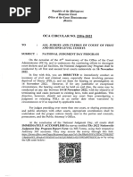 OCA Circular No. 97 2025 | PDF