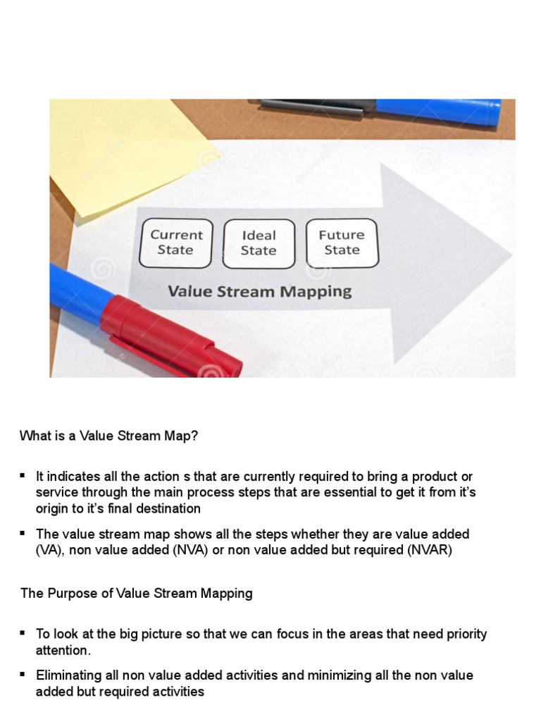 Value Stream Mapping Training Materials | PDF | Waste | Business
