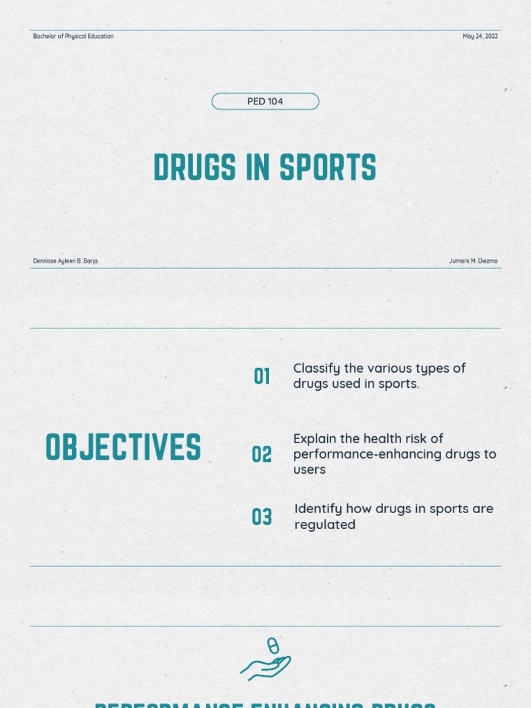 Drugs in Sports | PDF | Stimulant | Doping In Sport