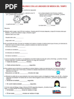 Fichas de Actividad Problemas Verbales de Multiplicación y División | PDF