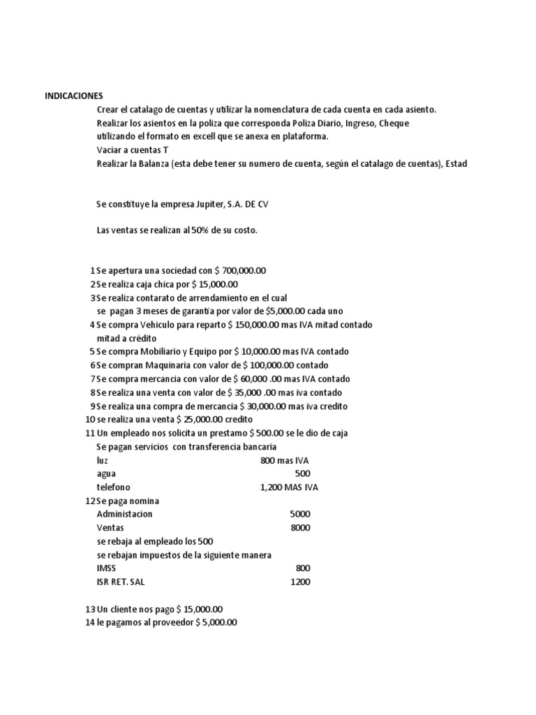 Actividad Integral Contabilidad II 1er Parcial | PDF | Impuesto al valor agregado | Bancos