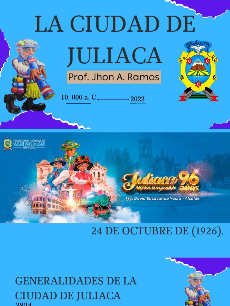 Sesión N°3 - Ciudad de Juliaca (Historia) | PDF
