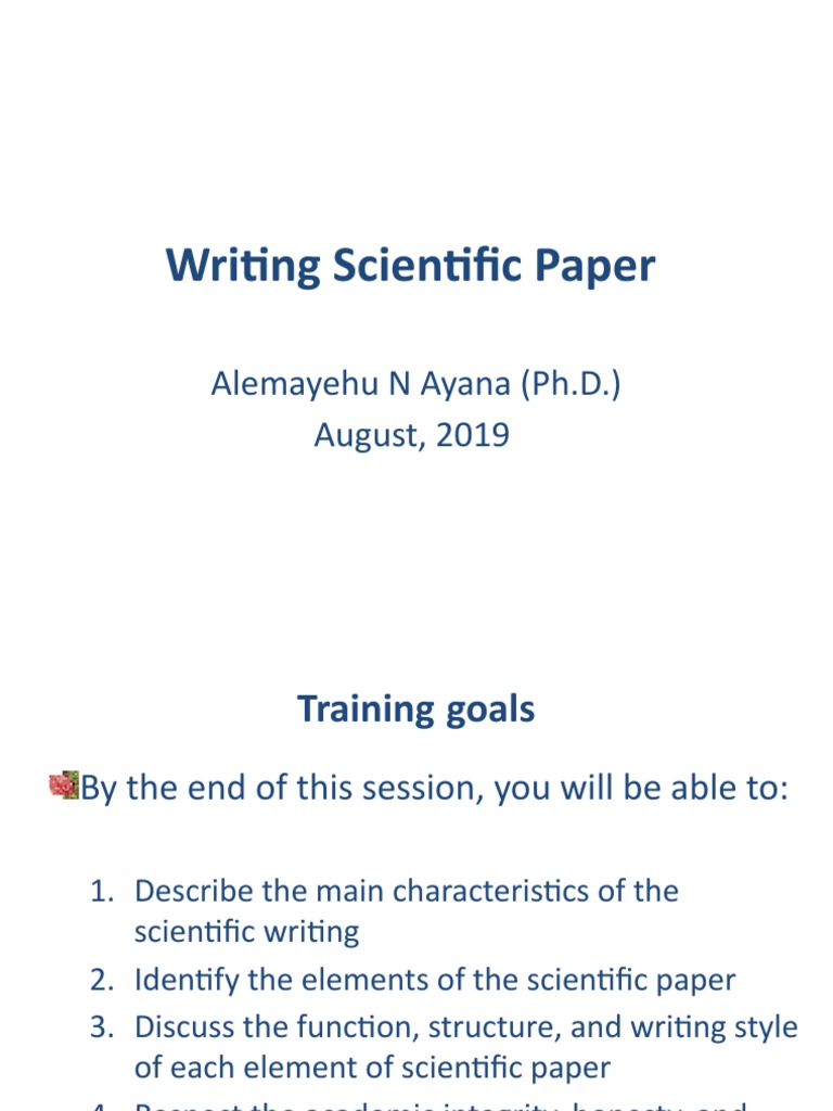 Scientific Writing Essentials Guide | PDF | Abstract (Summary) | Ellipsis
