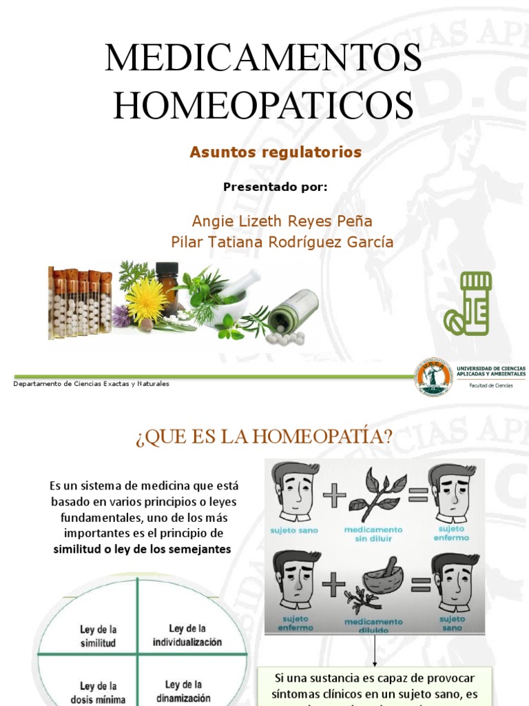 Medicamentos Homeopáticos | PDF | Farmacia | Homeopatía