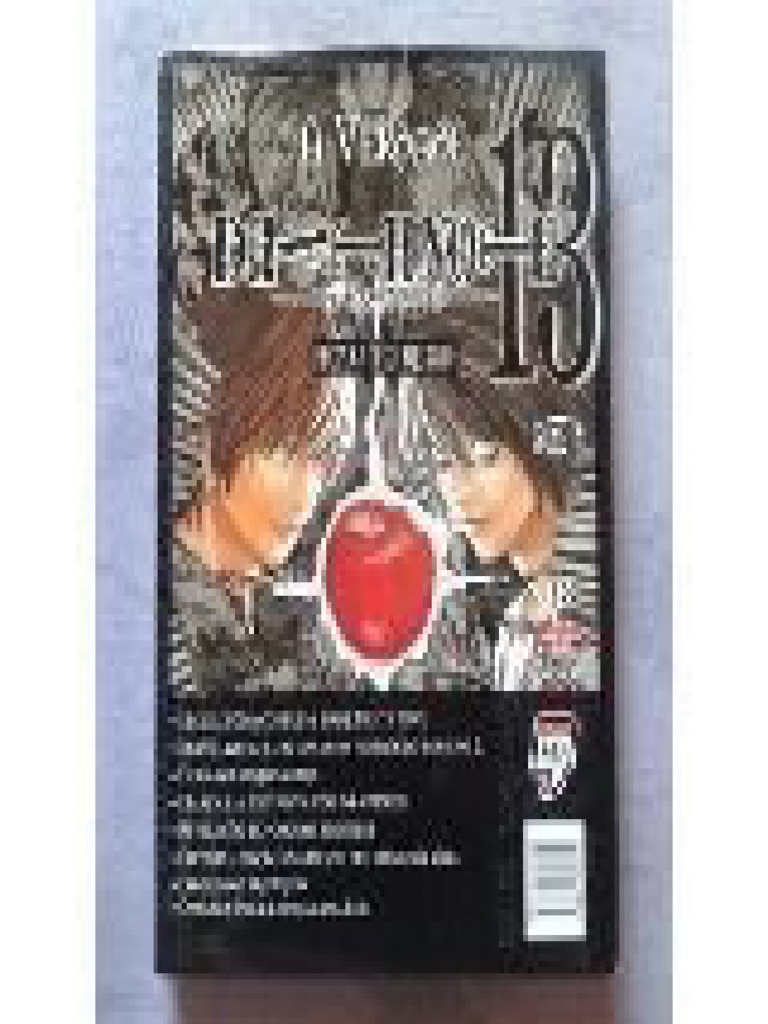 Resumo Death Note 13 How To Read Tsugumi Ohba Takeshi Obata | PDF