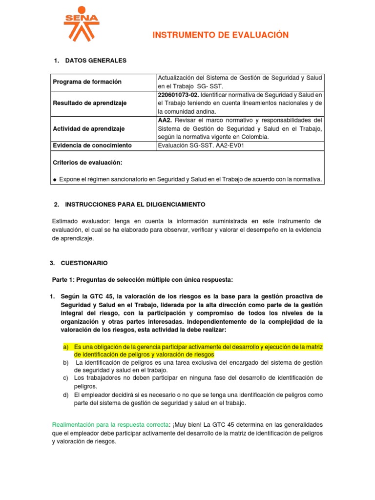 Ie Aa2 Ev01 | PDF | Infección | Evaluación