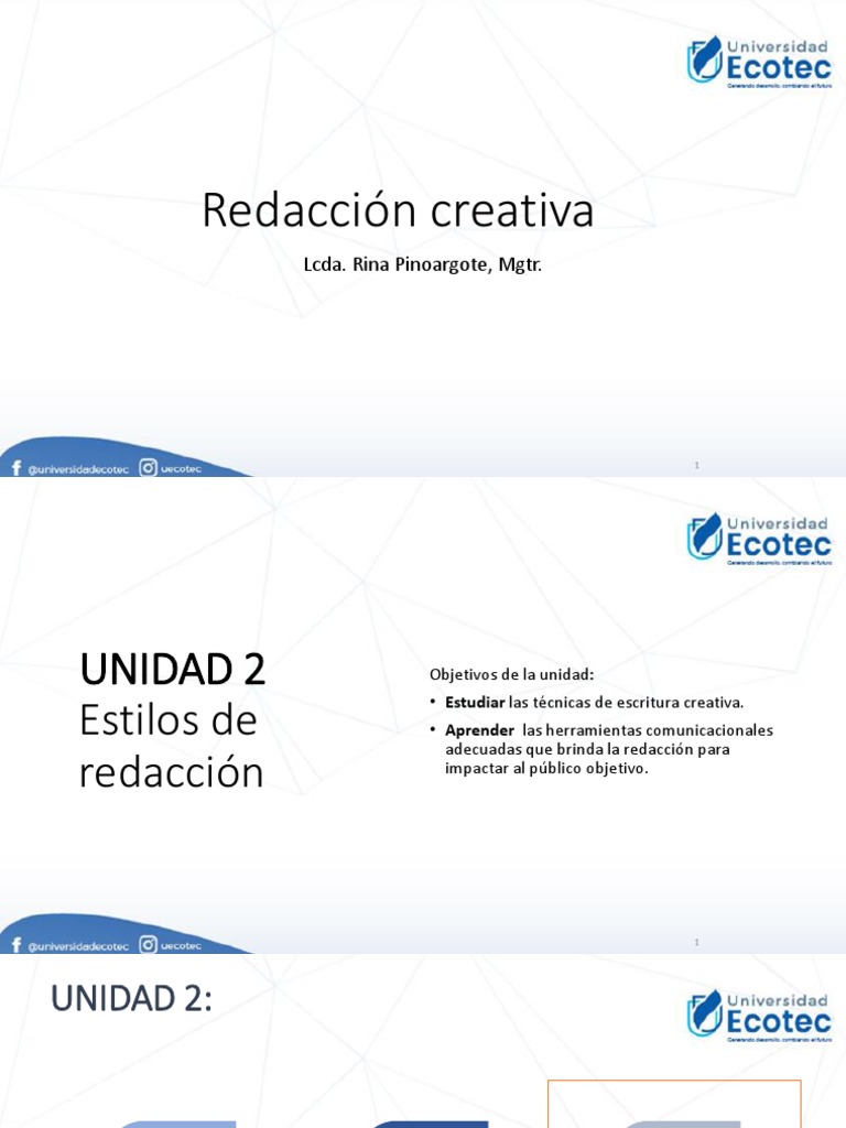 Técnicas de Redacción Creativa | PDF | Puntuación | Narración