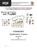 K To 12 Commercial Cooking Learning Module | PDF | Housekeeping ...
