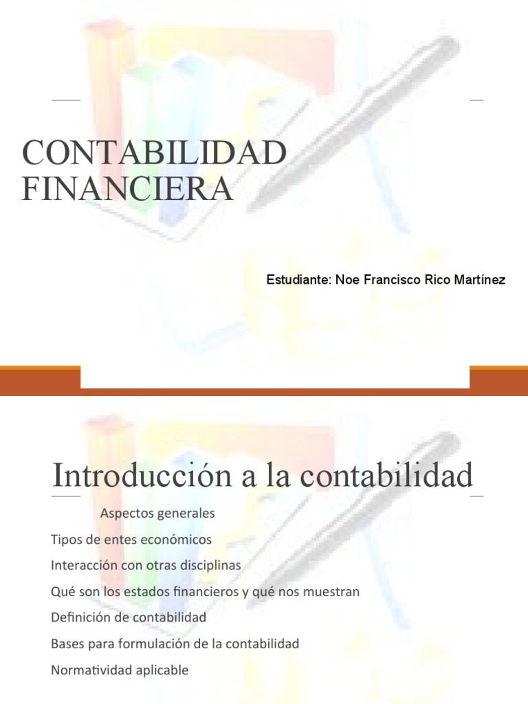 Introduccion A La Contabilidad | PDF | Contabilidad | Business