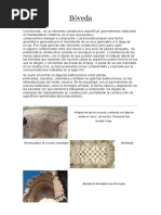 BOVEDAS Cañon y Trabajo Analisis | PDF | Bóveda (Arquitectura) | Elementos arquitectónicos