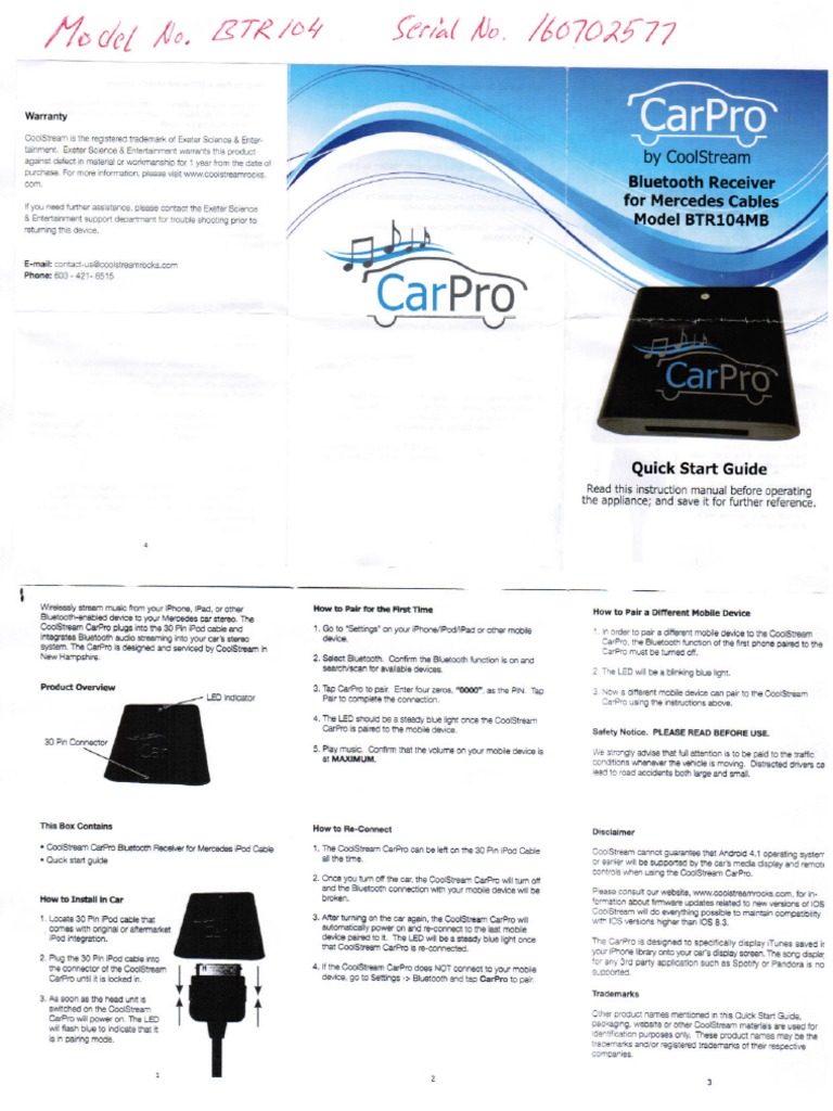 Manual Car Pro | PDF