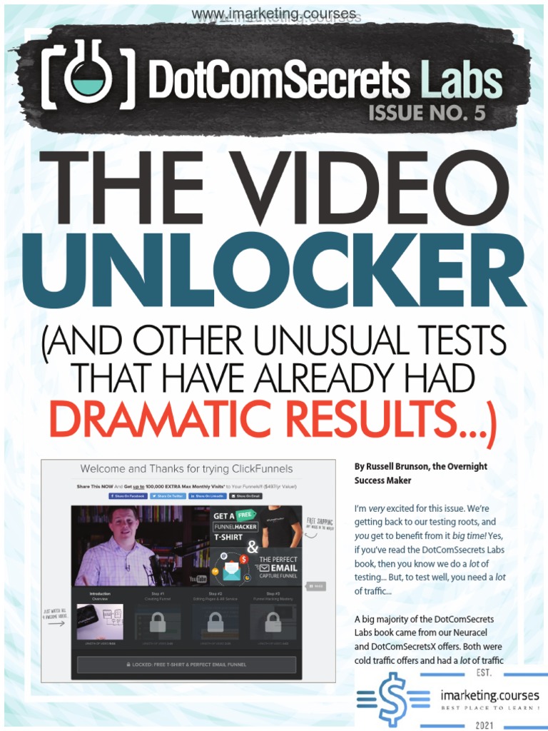 05-Issue 5 - The Video Unlocker | PDF | Copyright | Internet