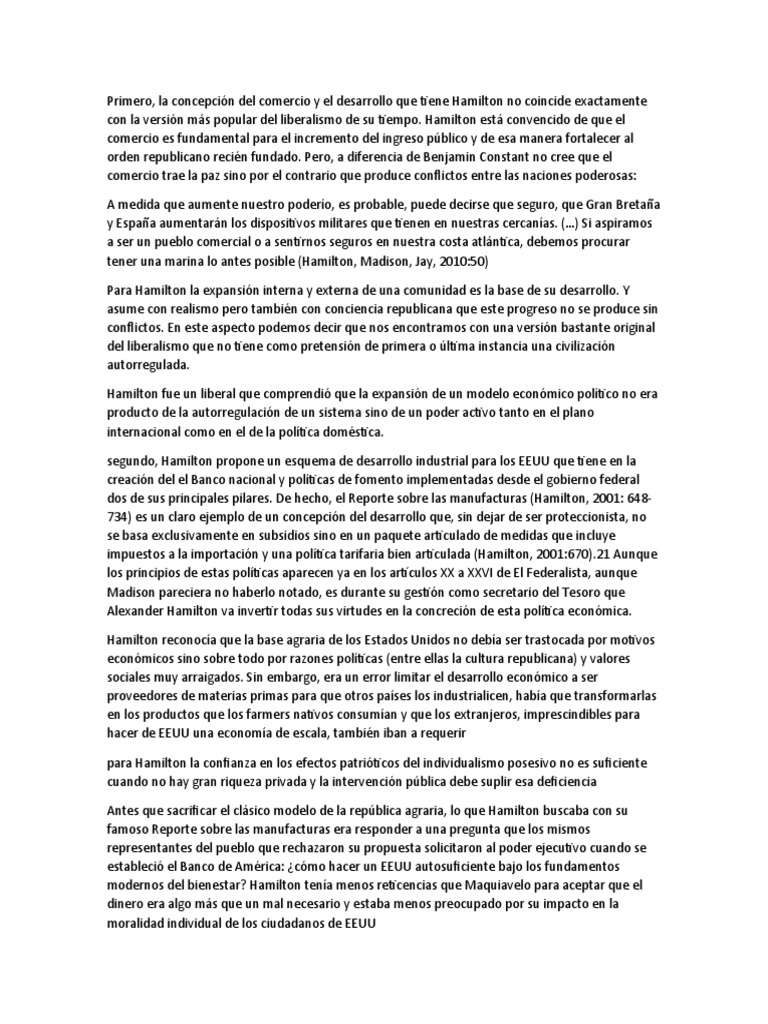 Alexander Hamilton | PDF | Alexander Hamilton | República