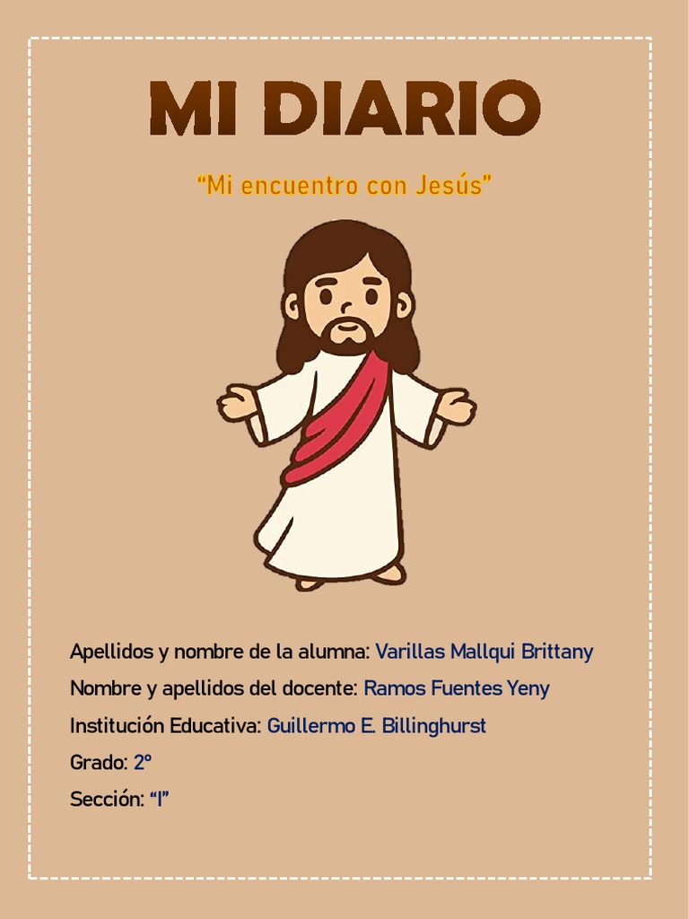 Mi Diario Religion | PDF | Jesús | regla de oro