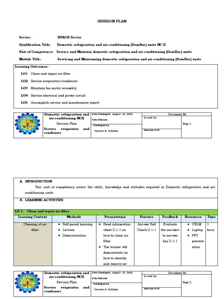 TM Task 3 Session Plan | PDF | Learning